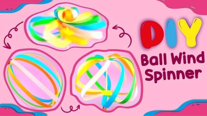 Ball Wind Spinner - Viral TIKTOK Fidget Toys - Funny Paper Crafts - DIY ...