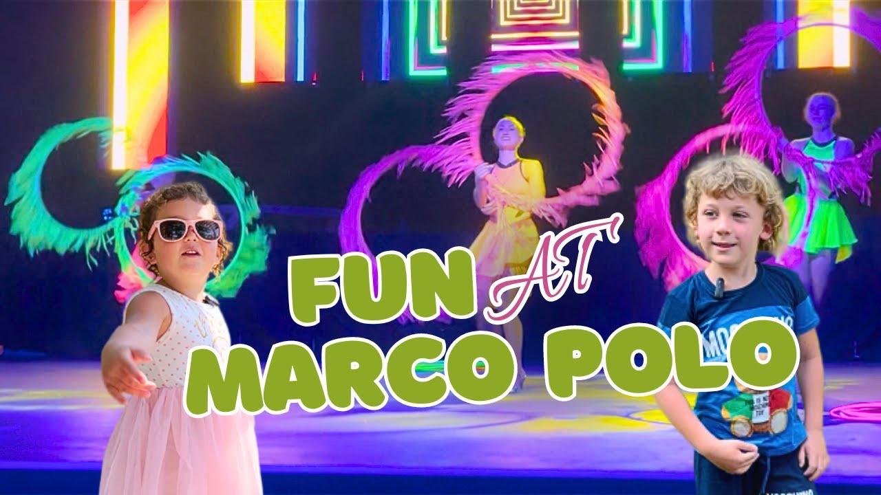 FUN at Marco Polo | Haydar and Freya | Videos | Haydar and Freya | Gan ...