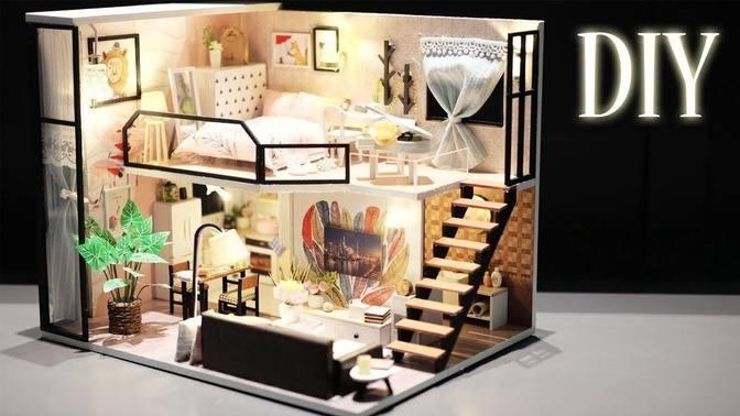 DIY Miniature Dollhouse Kit __ Gentle Time - Miniature Land | Videos ...