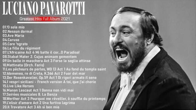 Best Of Luciano Pavarotti - Luciano Pavarotti Greatest Hits Full Album ...