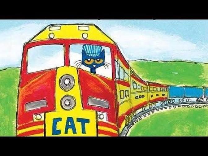 Pete the Cat s Train Trip | Videos | Funny Teaching For Kids | Gan Jing ...