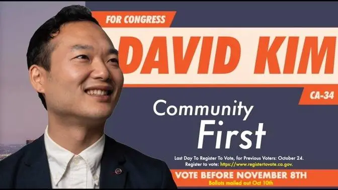 David Kim For Congress Attorney Here For You David Kim Campaign Ad