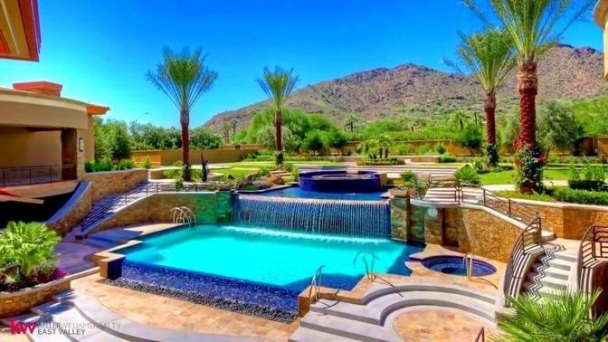 Amazing Contemporary Modern Mega Mansion in Paradise Valley Arizona ...