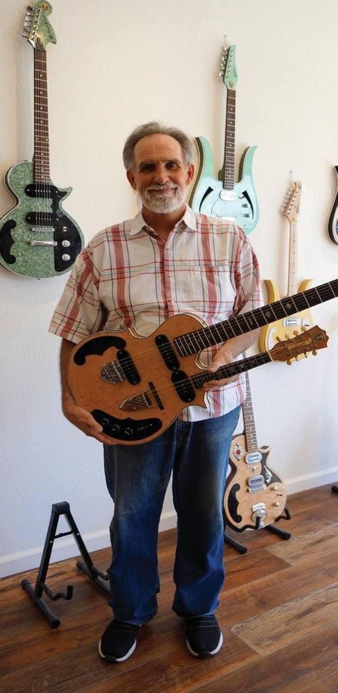 From car designer to custom guitar builder: Jon Trickey creates unique ...